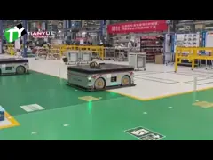 China Heavy-Duty Coil Material AGV with 1500KG Load Capacity and ±5mm Positioning Accuracy for Warehouse Automation for sale