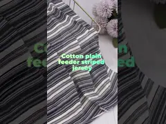 Skin-Friendly And Environmentally Friendly Comfortable Striped Material Fabric For Casual Wear