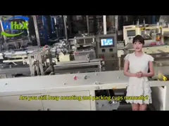 Macchine per il conteggio e l‘imballaggio di tazze completamente automatiche