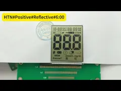 LCD Custom Segment Display HTN Positive no backlight for Blood Glucose Meter