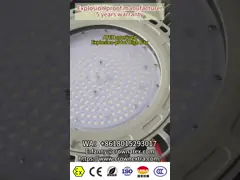 240W ATEX Explosion-proof high bay light 135lm/w WF2 IP66 MEANWELL driver CREE lamp beads for ZONE 1