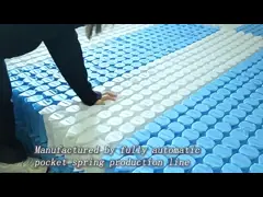 Muelle de resorte de bolsillo de metal de bolsillo personalizado