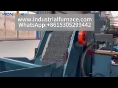 support roller mesh belt furnace for fasteners  auto parts