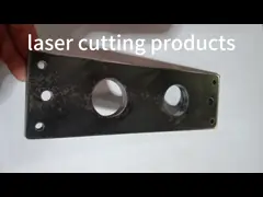 cnc laser machine cutting the sheet metal custom metal parts