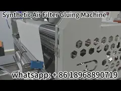 Cina 10 - 100 mm profondità filtro HEPA macchina di produzione filtro dell'aria macchina di incollaggio in vendita