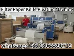 Cina Filtro HEPA carta coltello piegatrice in acciaio inossidabile 1250 mm larghezza in vendita