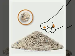 Natural Degradation Tofu and Bentonite Mixed Cat Litter Dust Free Eco Friendly Fast Clumping