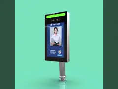 China JP188 8-Inch Barrier-Mounted Biometric Face Scanner Access Control All-in-One Machine Large Capacity Face Database for sale