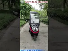 China outdoors 3 wheels electric scooters 800W electric tricycle with EEC COC certification for sale