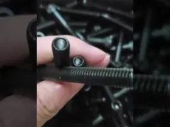 Ossido nero ad alta resistenza, testa di presa esagonale, viti di copertura (Knurling Allen Cap Head) bullone