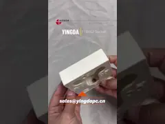 FTB86J RF CATV Wall Socket 2SC Interface Fiber Optic Faceplate Rossette