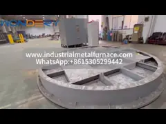 pit type furnace for heat treatment