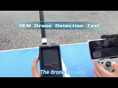 Anti Drone Detector For Handled Device Long Range 3KM Frequency Detecton