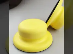 BT-6005 clay ball with yellpw PU applicator holder