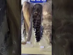 Good Quality Wholesale Brazilian Virgin Human Hair Frontal Lace Wig