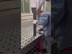 Welding square pipe  metal structure processing