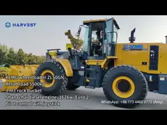 Hot Sale 5.5 Ton XCMG Wheel Loader ZL50GN With 3m3 Rock Bucket to Eastern Africa