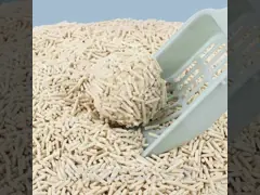 China Biodegradable Tofu Cat Litter 6L Peach Green Tea Flavor with Superior Odor Control and Fast Clumping for sale