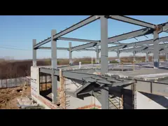 China Welded Cross-Section Steel Columns Q235B Q355B Custom Sizes for sale