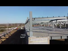 Cina Fabbrica pesante prefabbricata della struttura d'acciaio con la gru in vendita