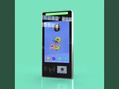 Cina Tipo a 8 pollici dispositivo della colonna di fronte IP65 del terminale impermeabile di riconoscimento di partecipazione di tempo in vendita