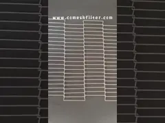 China Flex Ladder Type Metal Mesh Conveyor Belt For Vegetable Chain Link Conveyor Belt for sale