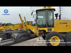 215hp Motor Grader XCMG GR215 With Cummins Engine & Rear Ripper