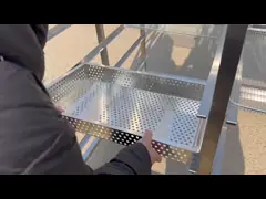 stainless steel wire mesh drying tray for food
