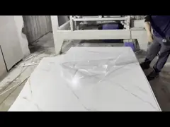 China 1220*2440 Laminated 3d Uv Marble Sheet 3mm Thickness For Wall Decor for sale