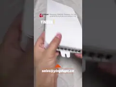 Cina 8 porte O scatola di terminazione in fibra ottica di plastica mini chiusura di fusione con vassoio di fusione per FTTH all'interno in vendita