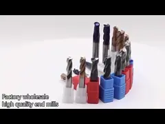 China CNC Machine Tool Tungsten Carbide Milling Cutters Uncoated 3 Flutes For Casting Aluminum for sale