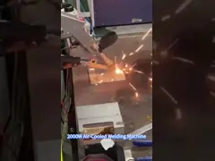 China 2000W Air-Cooled Welding Machine For Welding Stainless Steel / Steel And Aluminum for sale
