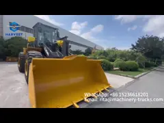 6 Ton Front Wheel Loader LW600KN 178kw With Shanghai Engine to Jamaica