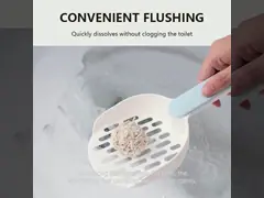 Flushable Plant Biodegradable Tofu Cat Litter Fast clumping OEM Customized bag