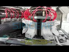 China HDPE Corrugated Tube Extrusion Line Drainage CPVC Pipe Making Machine for sale