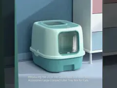 China Top-Out Drawer Cat Litter Box 52×40×39cm with Odor Control for Multiple Cats - 2280g Lightweight Design for sale