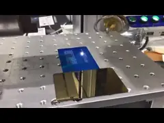 China Optical Fiber Laser Marking Machine 50w 30w 20w With EZCAD Software for sale