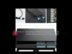 China 12 Fiber Optical MPO Patch Cable Assemblies OM3 40/100G Aqua 10 Meter For Data Center for sale