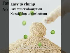 China Tofu Cat Litter 1.5mm-2.0mm Strip Shape with Superior Absorbency | Eco-Friendly Plant-Based Material for sale