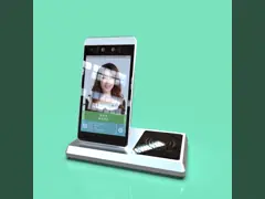 China JP1816 Desktop ID Verification and Visitor Management Terminal 8-inch Android-based with anti-spoofing capabilities for sale