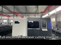 Full-enclosed high power laser cutting machine