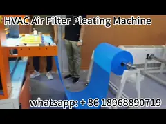 HVAC Air Filter Pleating Machine