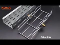 Customized Powder Coated 50-700mm Wide Perforated Cable Tray