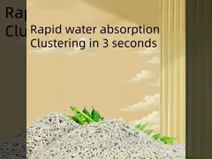 OEM Free Samples Highly Absorbent Mixed Cat Litter Dust Free 100% Natural Clumping