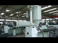HDPE Pipe Extrusion Line Plastic Sheet Extruder (75mm-250mm)