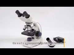 A11.1020 LED 400x Achromatic Student Binocular Biological Microscope