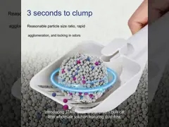 Bulk Cat Litter Wholesale Dust-Free Lock Strong Deodorization Clumping Bentonite Cat Litter