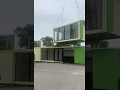 Famous Pre-ingegnerizzato Edificio Pratica 20ft Container House per la casa di vita