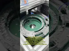 Electromagnetic Vibration Bowl Feeder Double Track Button Switch Vibrator Feeding