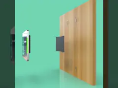 China JP1105 Landscape Wall-Mounted Face Recognition Access Control and Attendance Device Android operating system for sale